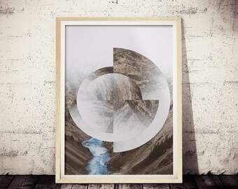 Circular wall art | Etsy