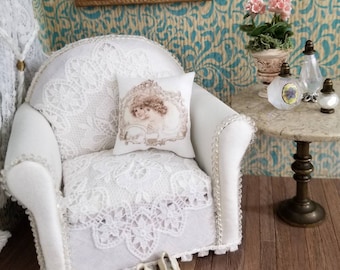 Overstuffed chairs | Etsy