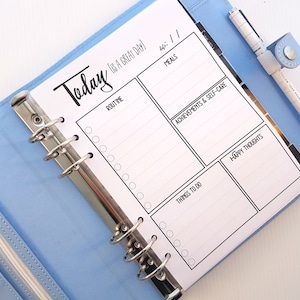 A5 planner inserts | Etsy