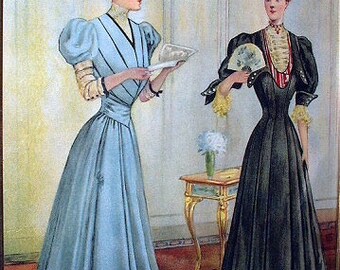 Victorian fashion | Etsy