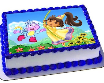 Dora cake topper | Etsy