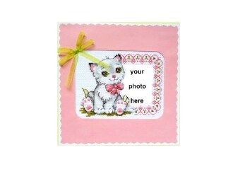 Kitty cat card | Etsy