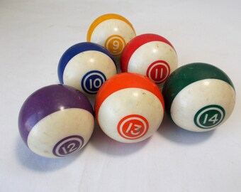 Vintage pool balls | Etsy
