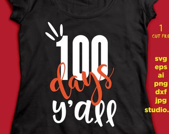 100th day svg | Etsy