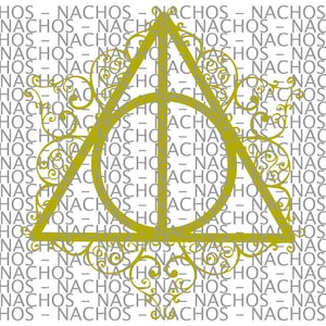 Deathly hallows svg | Etsy