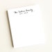 Personalized Notepad Personalized Note Pads To Do List