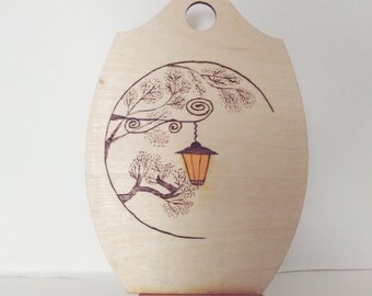 Pyrography wood | Etsy