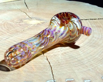 Color Changing Sherlock Hand Blown Glass Pipe