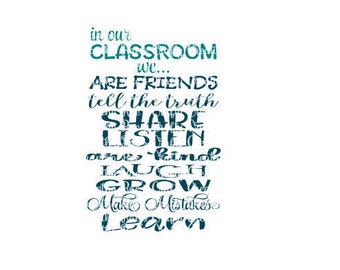 Classroom svg | Etsy