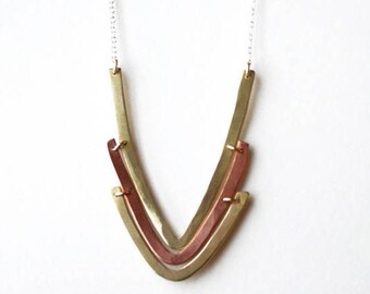 Hand forged necklace | Etsy