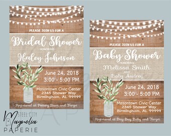 Farmhouse invitation | Etsy