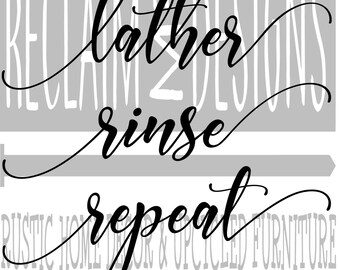 Lather rinse repeat | Etsy