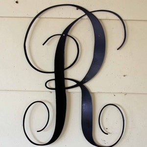 Metal letter r | Etsy