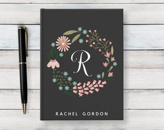 Monogram journal | Etsy