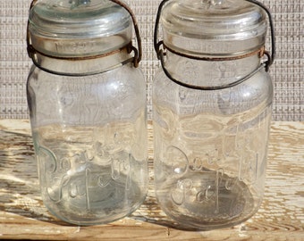 Wire bail jar | Etsy