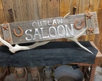 Outlaw sign | Etsy