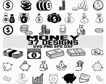 Money svg | Etsy