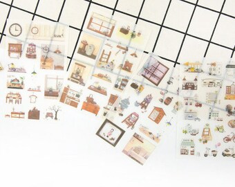 Asian stickers | Etsy