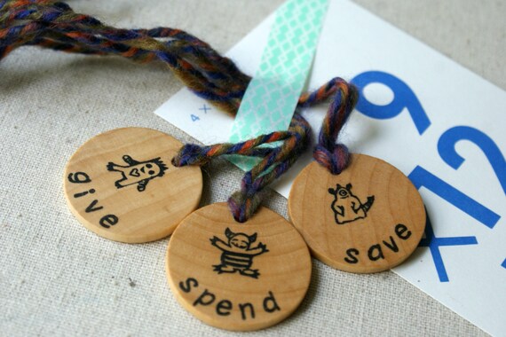 Giving Saving and Spending Tags Monsters