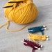 Knitting pin set of 3 pieces pure wool