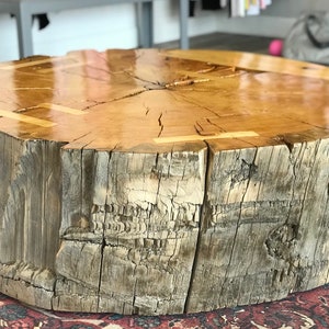 Tree stump table | Etsy