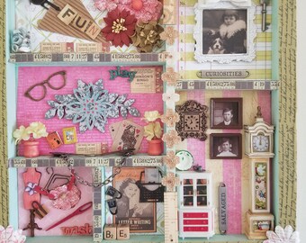 Shadowbox miniatures | Etsy