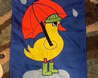 Rainy Day Duck Craft Template