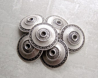 Silver buttons | Etsy