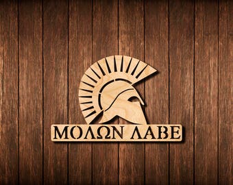 Molon labe sign | Etsy