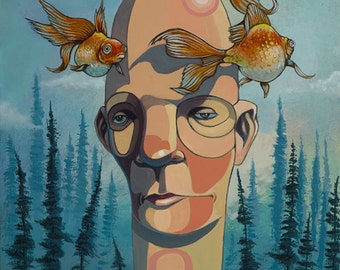 Contemporary pop art | Etsy