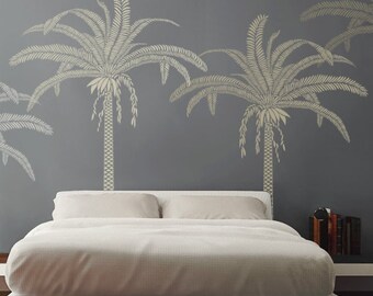 Palm tree wallpaper | Etsy