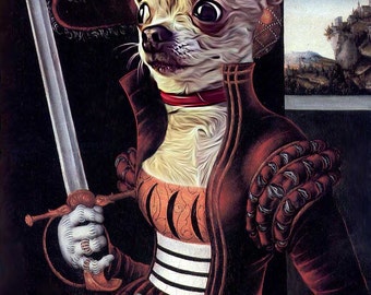 King Louis Custom Pet Portraits Dog Portraits and Cat