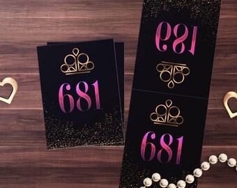 Paparazzi numbers | Etsy