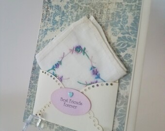 Handkerchief card | Etsy