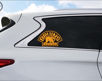 Boston bruins decal | Etsy