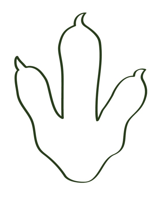 Dinosaur Feet Printable