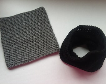 Black Mesh Fabric Mask Eye Covers Costume Eye Blackout Mesh
