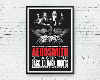 Aerosmith poster | Etsy