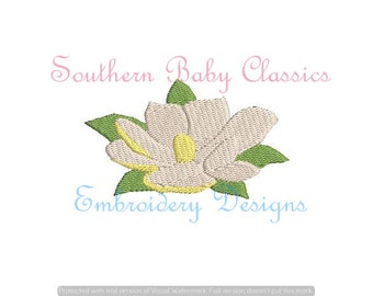 Magnolia embroidery | Etsy