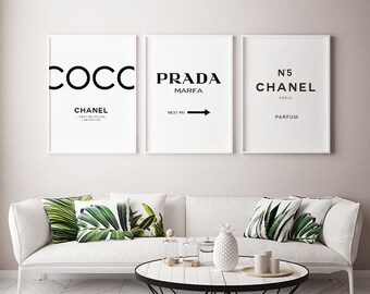 Chanel decor | Etsy