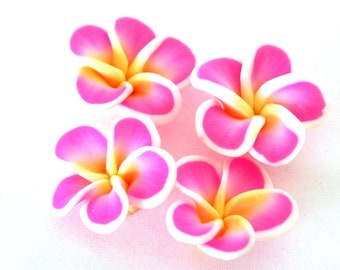 Polymer clay flower | Etsy