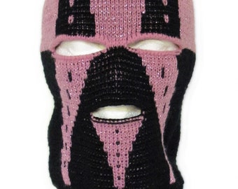 Pink ski mask | Etsy