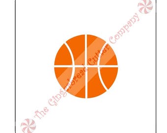 Basketball stencil | Etsy