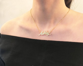 Name necklace | Etsy