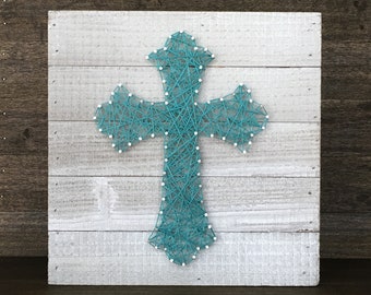 String art cross | Etsy