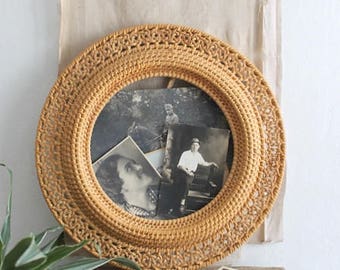 Wicker frame | Etsy