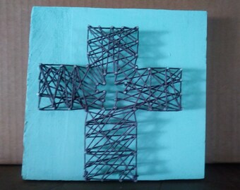 String art cross | Etsy