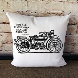 Motorcycle pillow | Etsy