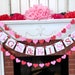 Valentines Day Decorations HUGS AND KISSES Banner