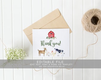 Farm thank you | Etsy